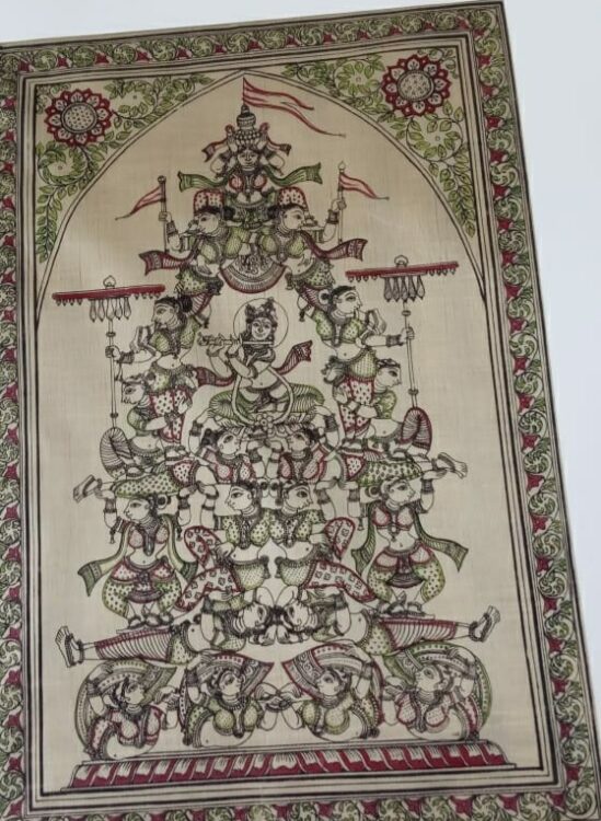 Kandarpa Ratha - Pattachitra Painting (18"x12") - International Indian ...
